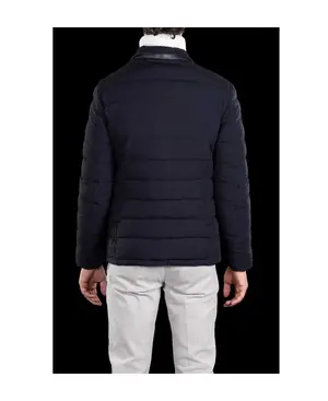 MOORER Zayn Padded Button-front Jacket - Black