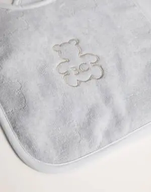 Brunello Cucinelli Logo-embroidered Cotton Bib