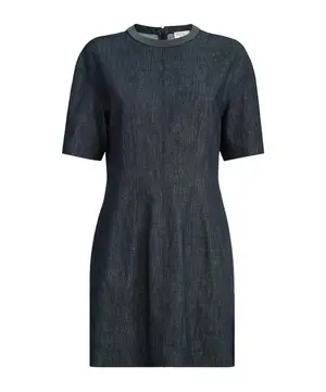 Brunello Cucinelli Round Neck Day Dresses