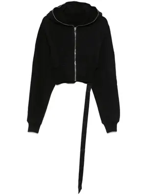 Rick Owens Collage Gimp Hoodie - Black