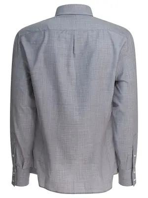 Brunello Cucinelli Long Sleeved Buttoned Shirt