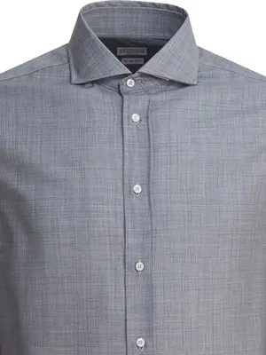 Brunello Cucinelli Long Sleeved Buttoned Shirt