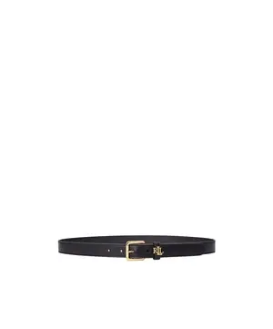 Ralph Lauren Logo Buckle Belt - Black