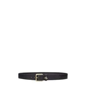 Ralph Lauren Logo Buckle Belt - Black