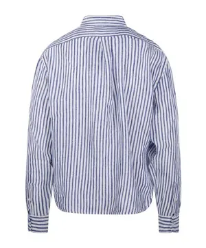 Ralph Lauren Polo Wide Cropped Gingham Shirt