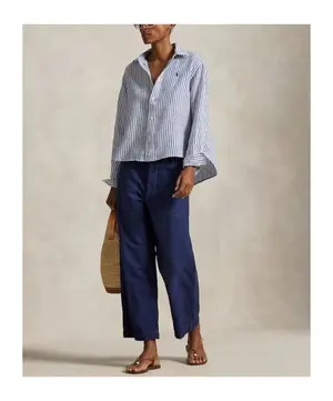 Ralph Lauren Cropped Gingham Shirt