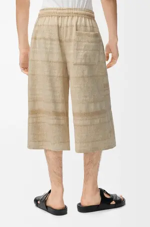 Loewe Drawstring Jacquard Shorts