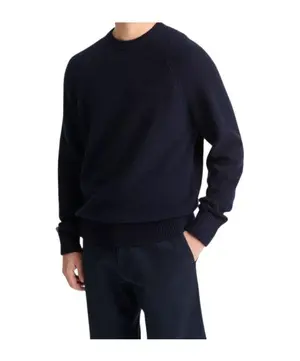 Vince Raglan-sleeve Sweater - Black