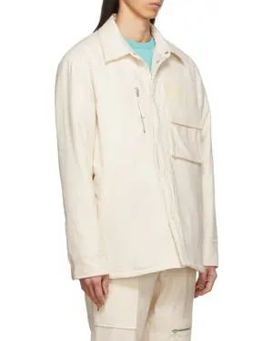 Helmut Lang Logo Lapel Long-sleeved Shirt
