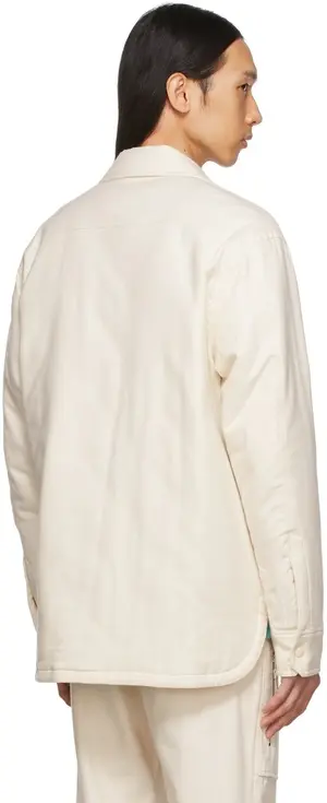 Helmut Lang Logo Lapel Long-sleeved Shirt