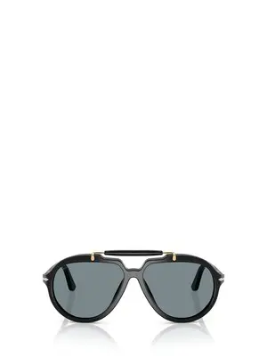 Persol Pilot Frame Sunglasses - Green