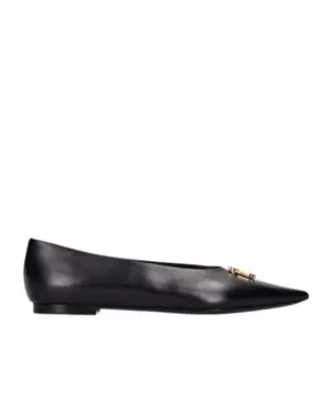 Burberry 10mm Ezra Leather Flats