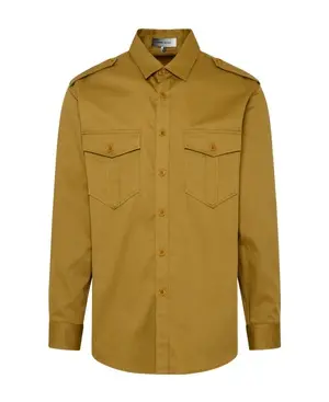Isabel Marant Étoile Logo Embroidered Pomili Shirt - Brown