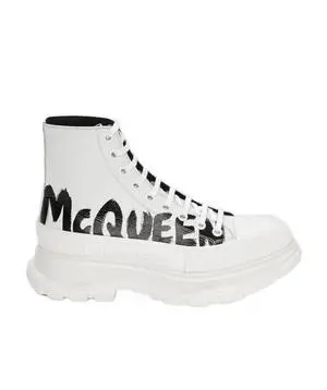 Alexander McQueen Tread Slick Boots - White