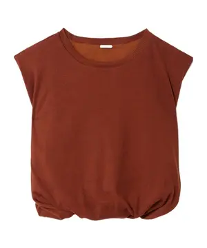 Johanna Ortiz Gathered Jersey T-shirt