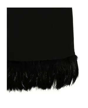 Saint Laurent Sleeveless Crewneck Mini Dress