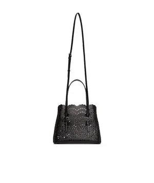 Alaïa Perforated Leather Shoulder Bag