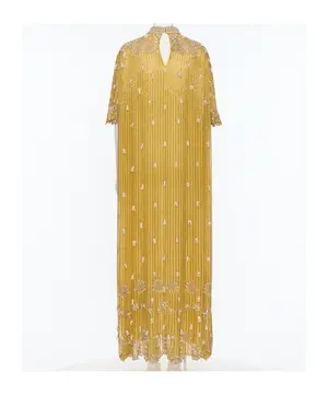 Valentino Garavani Embellished Short Sleeve Gown