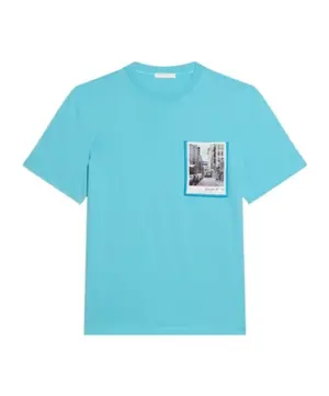 Helmut Lang Postcard Crewneck T-shirt