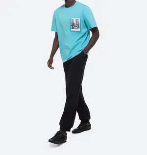 Helmut Lang Postcard Crewneck T-shirt