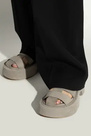 J.W.ANDERSON Round Toe Flat Sandals