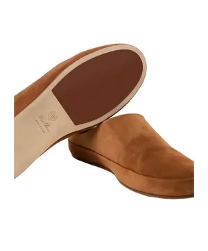 Loro Piana Tomori Walk Mule In Suede