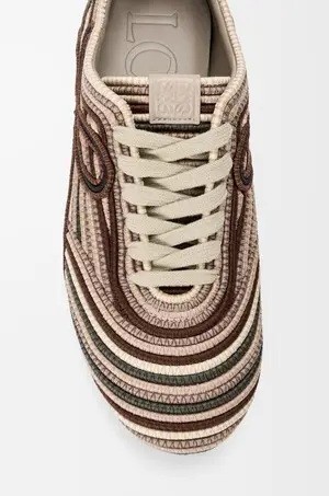 Loewe Lace-up Sneakers With Anagram Logo Detail
