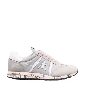 Premiata Logo Casual Shoes - Gray