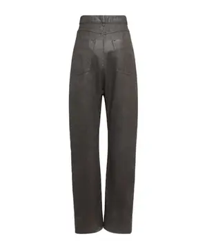LEMAIRE Shiny Coated Harem Pants