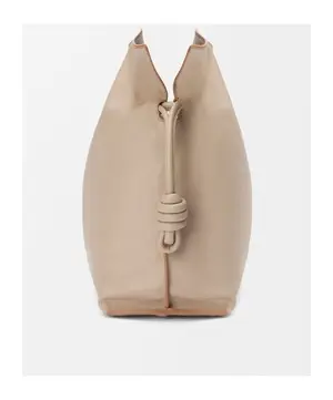 Loewe Flamenco Clutch In Nappa Calfskin - Sand