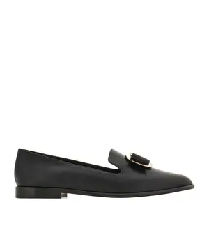 FERRAGAMO Vara Plate Loafers