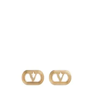 Valentino Garavani Vlogo Signature Earrings - Yellow
