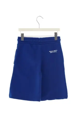 MARCELO BURLON COUNTY OF MILAN Cross-print Straight-leg Track Shorts