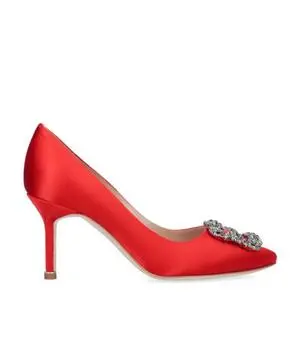 Manolo Blahnik Logo High Heels