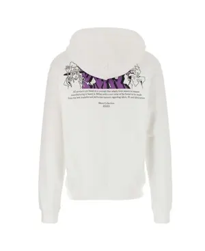 Off-White Graffiti-printed Drawstring Hoodie