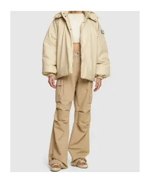 ROTATE BY BIRGER CHRISTENSEN Cropped Bomber Jacket