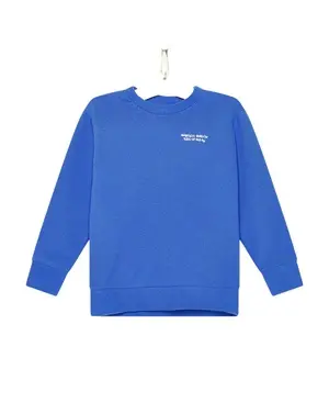 MARCELO BURLON COUNTY OF MILAN Long-sleeved Round Neck Sweater