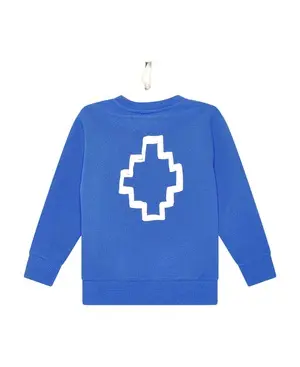 MARCELO BURLON COUNTY OF MILAN Long-sleeved Round Neck Sweater