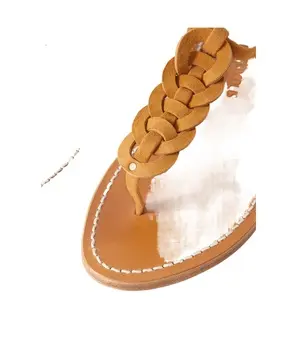 K.JACQUES Woven Suede Sandals