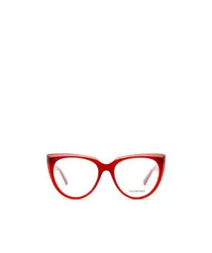 Balenciaga Cat-eye Frame Glasses - Red