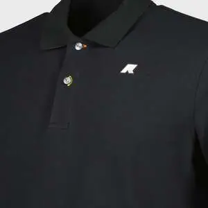 K-WAY Logo Patch Short-sleeved Polo Shirt