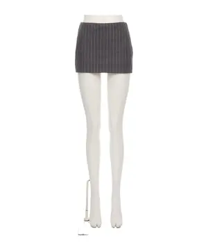 Valentino Garavani Striped Midi Skirt