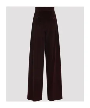 Max Mara High-waist Wide-leg Corduroy Trousers