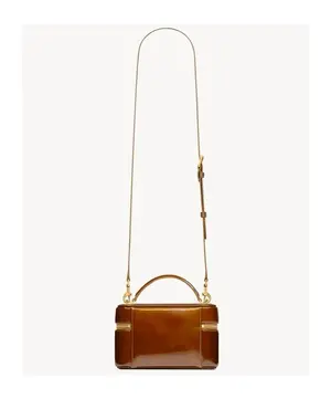 Saint Laurent Gaby Vanity Bag In Patent Leather