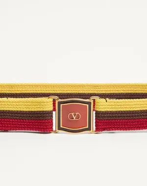 Valentino Garavani Vlogo Signature Ribbon Belt