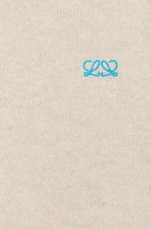 Loewe Wool Sweater With Embroidered Logo