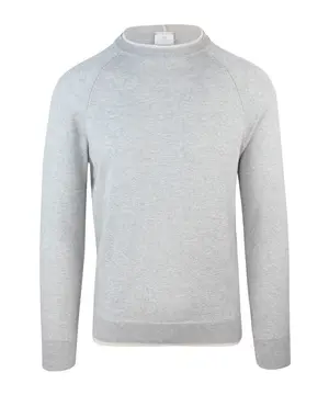 Eleventy Crewneck Knitwear - White