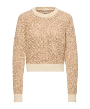 Moncler Wool Blend Cable Knit Jumper