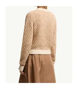 Moncler Wool Blend Cable Knit Jumper