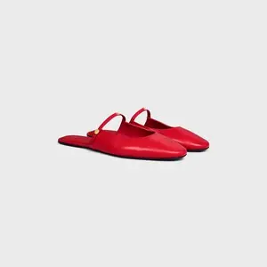 Celine Macaron Mule In Goatskin